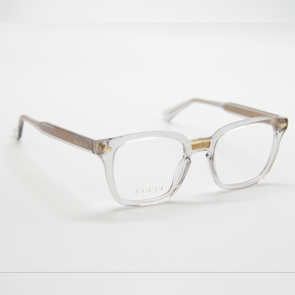 Gucci | Accessories | New Gucci Gg84o 005 Unisex Clear Eyeglasses Gucci ...